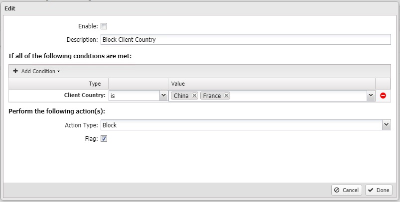 Restricting Your Untangle Firewall via Country Block - Project IOT
